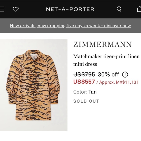 Zimmermann | Dresses | Nwt Authentic Zimmerman Linen Dress | Poshmark